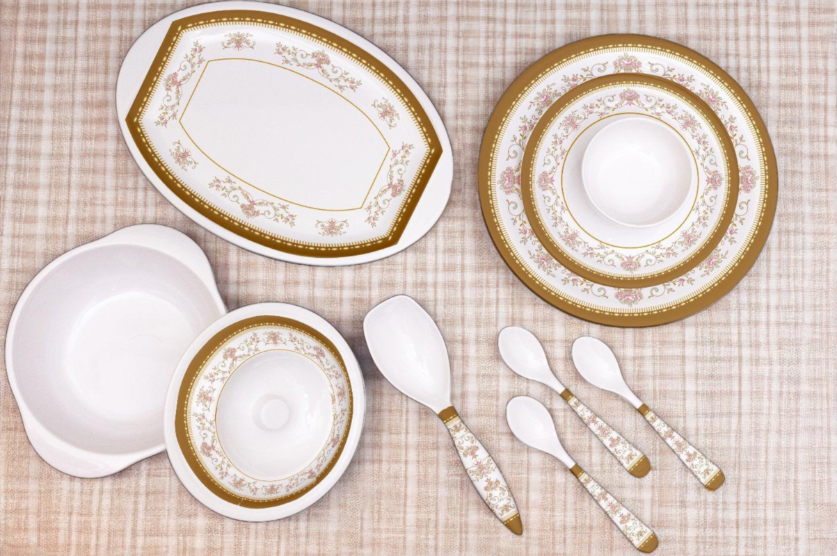 Pearl Nacre 40 Pcs Dinner Set - Feastwell